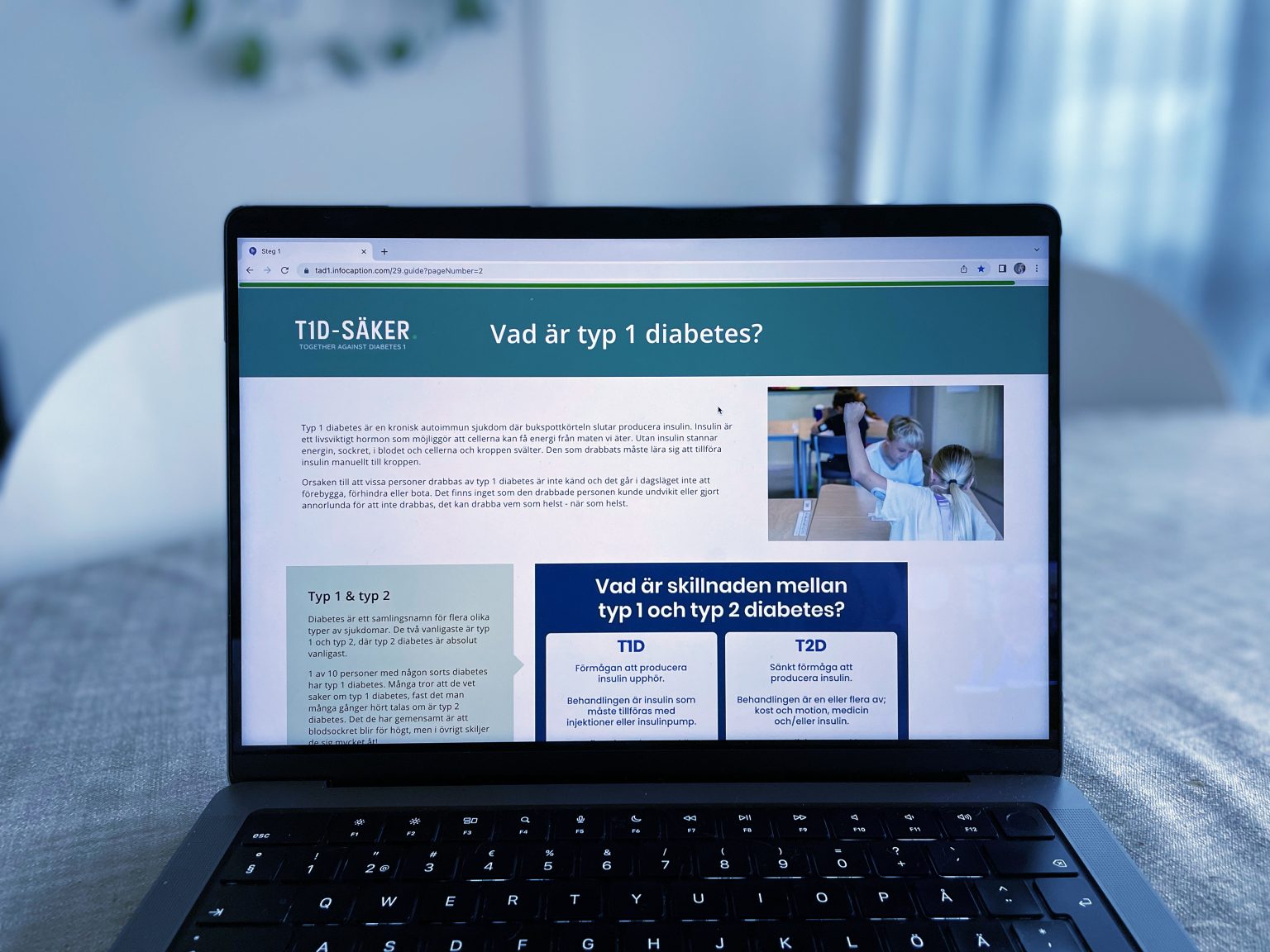 Gratis utbildning för en tryggare skolgång - Barndiabetesfonden